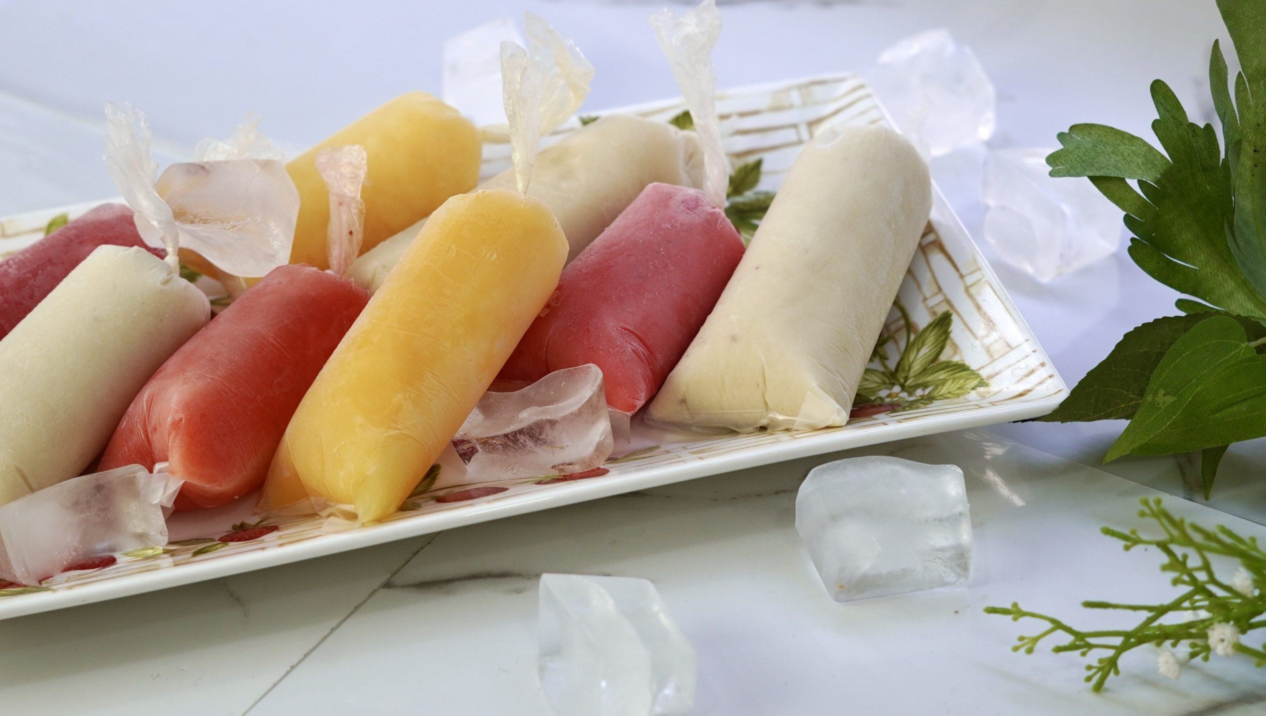 Helados en funditas (bolsitas) - Club Las Delicias de Vivir